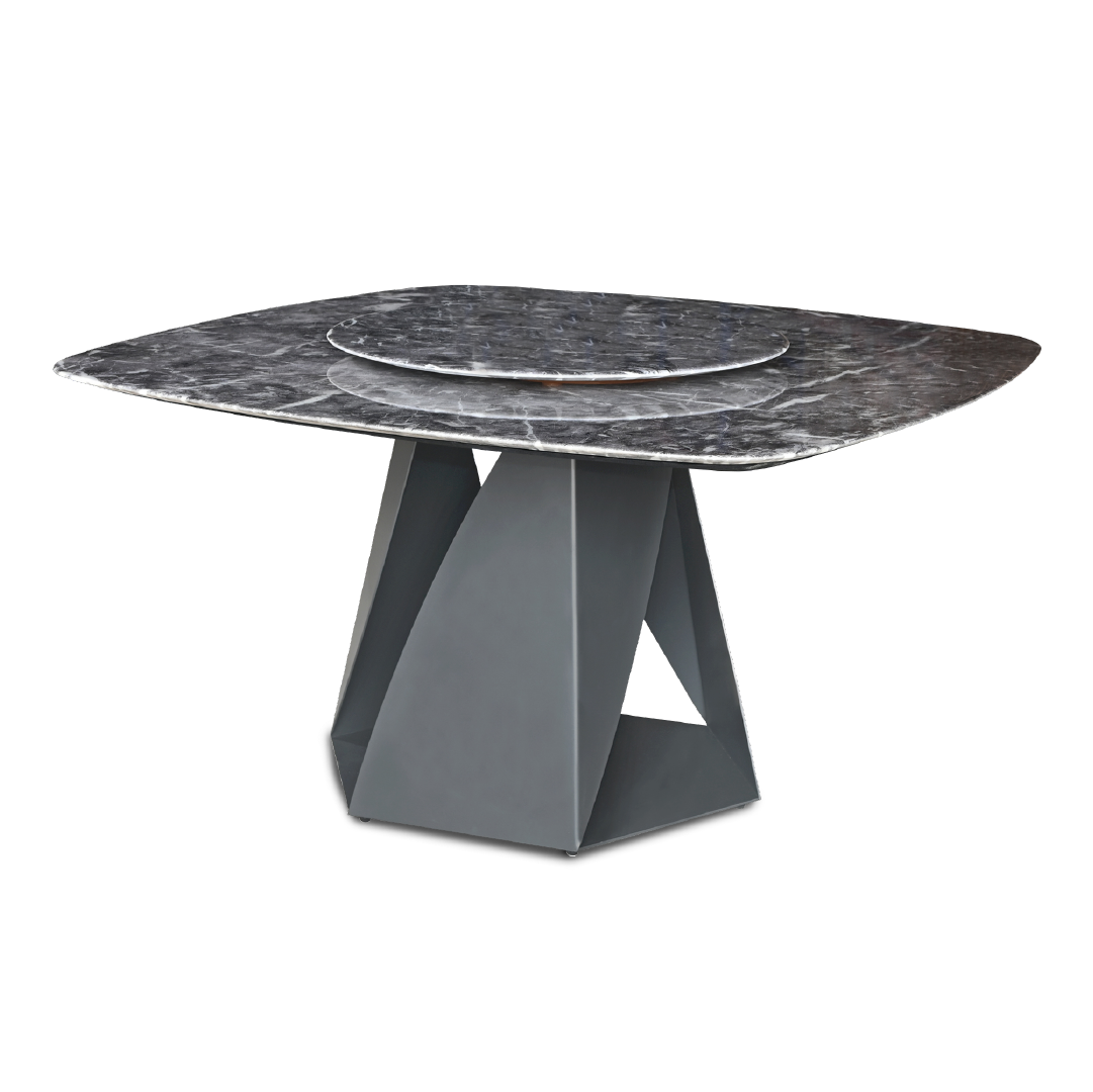 GLAUCIA Crystal Marble Dining Table – MAJUHOME eStore