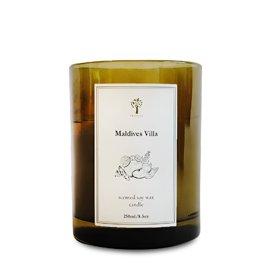 Pristine Maldives Villa Scented Candle – MAJUHOME eStore