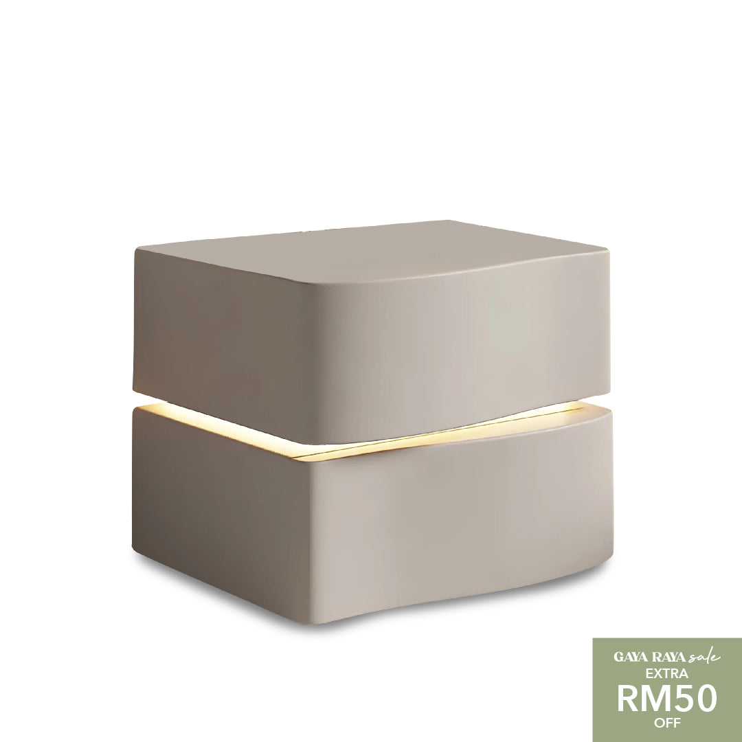 WILBUR Side Table Grey – MAJUHOME eStore
