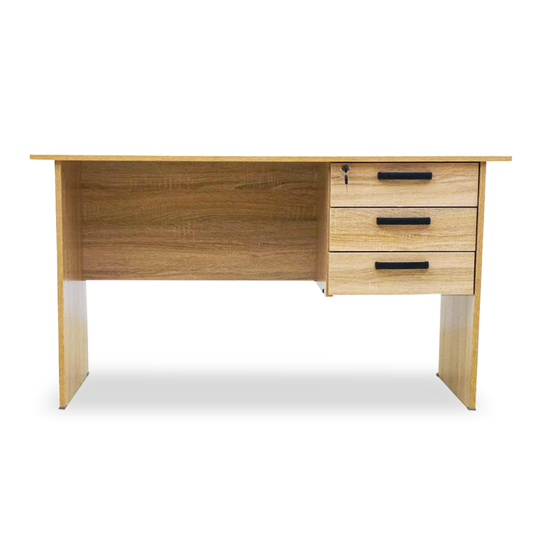 MEEPA 4' Writing Table with Right Side Pedestal – MAJUHOME eStore